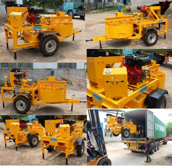 M7MI Super diesel clay brick interlock making machine - GEOTHY