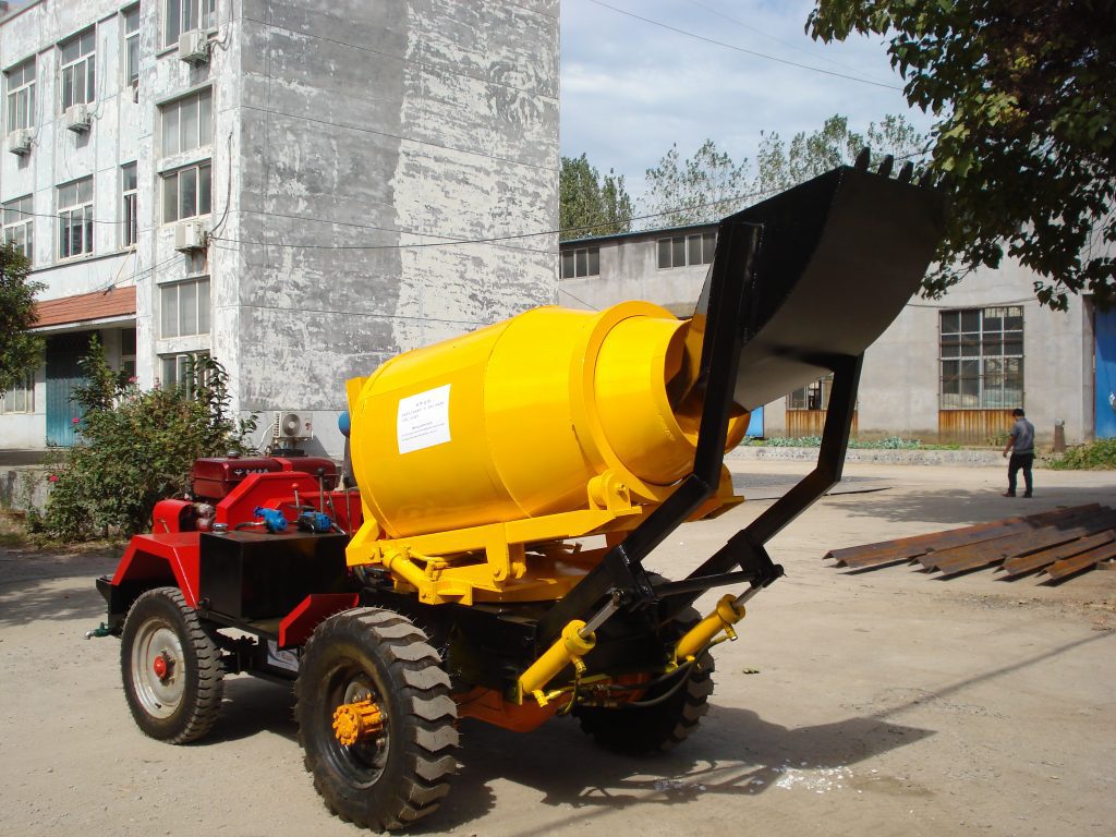 GT800 Mobile Concrete Cement Mixer - GEOTHY