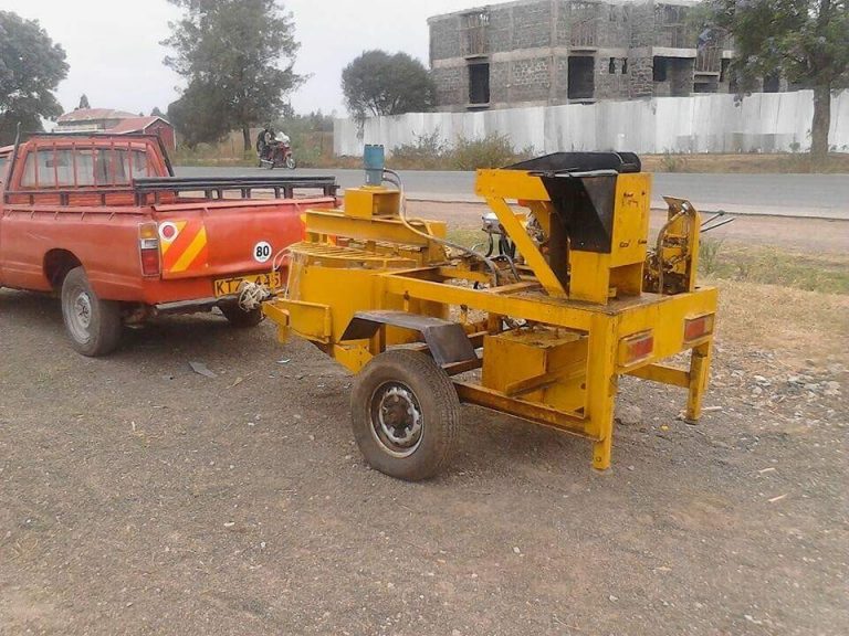 M7MI Super diesel clay brick interlock making machine - GEOTHY