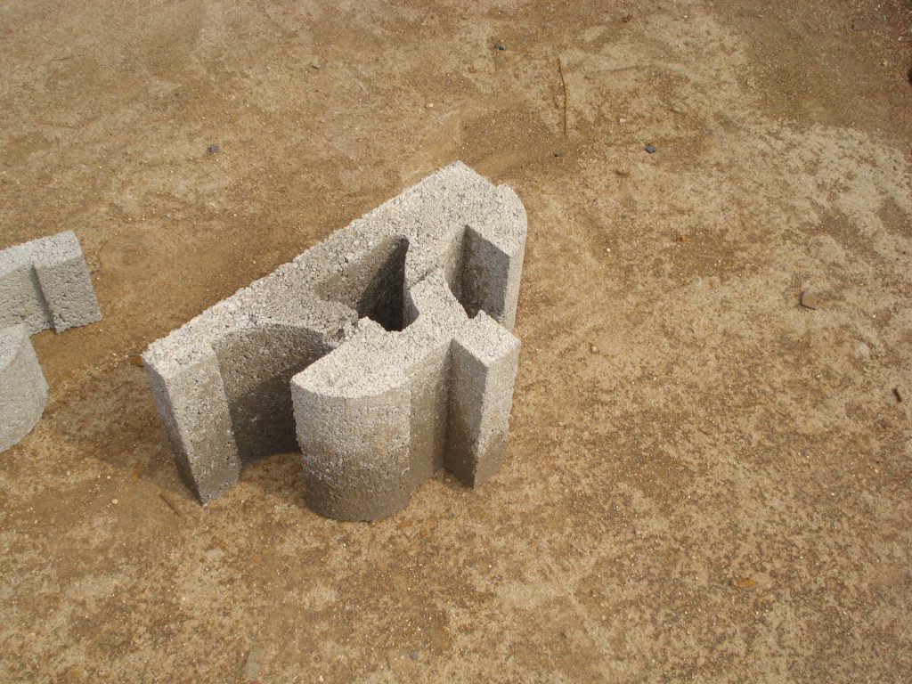 V5 habiterra concrete interlocking building material machinery